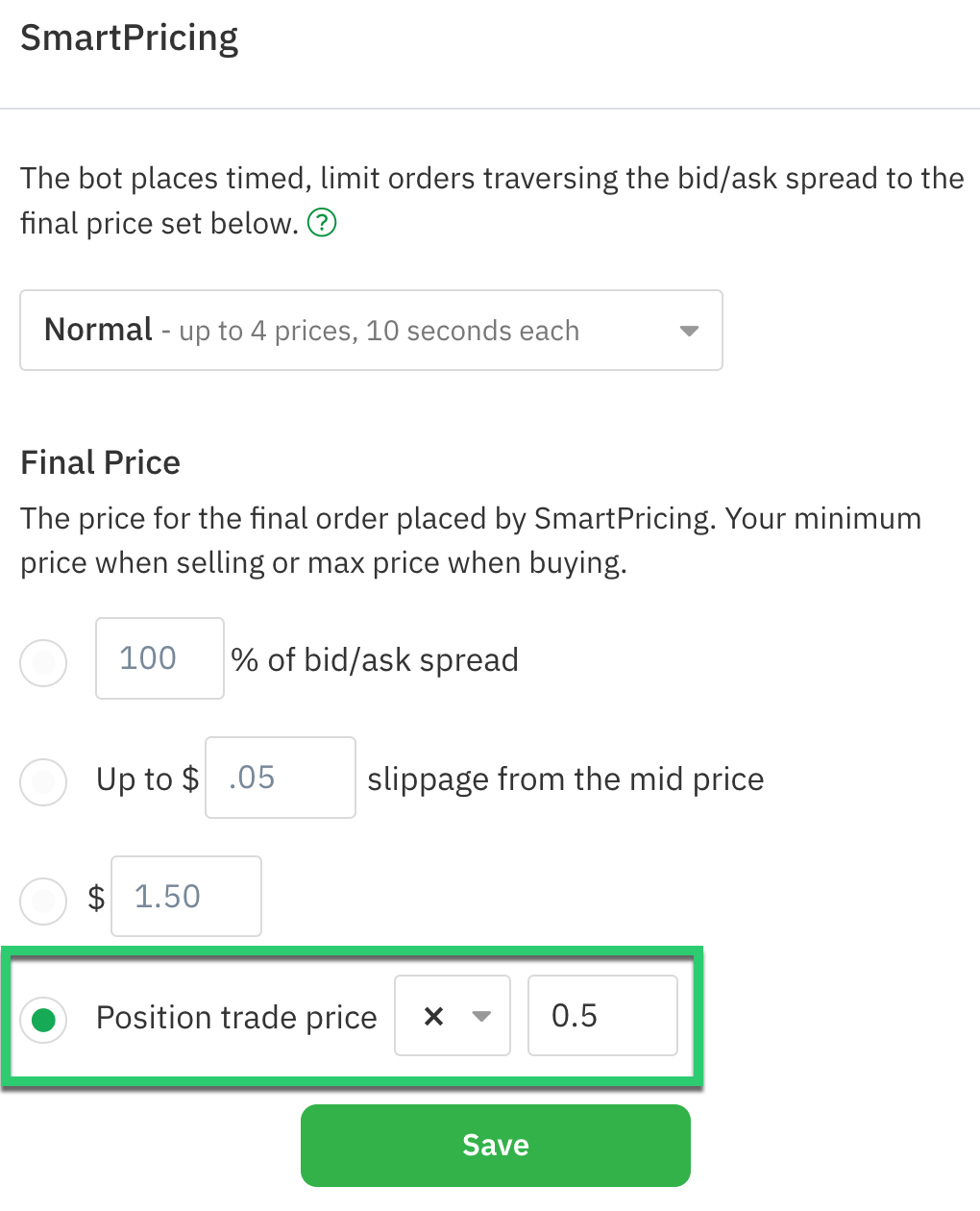 New SmartPricing Settings | Option Alpha Blog